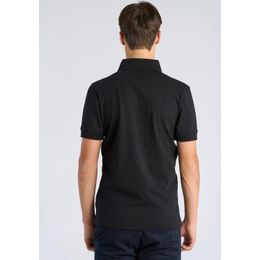LINDBERGH Herren Poloshirt "Poloshirt Relaxed Fit", schwarz, Gr. L, unifarben, Obermaterial: 100% Baumwolle, Shirts