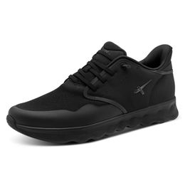 Tamaris Herren Slip-On Sneaker, Gr. 45schwarz, Lederimitat, Textil, unifarben, Schuhe, Freizeitschuh, Halbschuh mit Ortholite-Ausstattung, f&uuml;r Herren