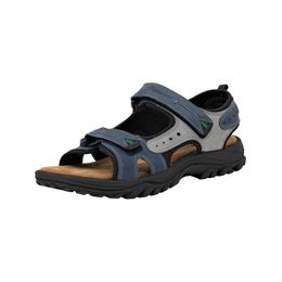 Grisport Herren Sandale "Sandalen Grisport Sandale blau/grau", Gr. 42, blau, Schuhe