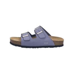 Josef Seibel Damen Pantolette "Josef Seibel Pantoletten Leder", Gr. 41, lila, Leder, Schuhe
