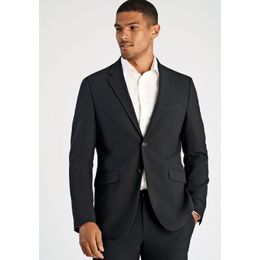 LINDBERGH Herren Anzug "Anzug Modern Fit", schwarz, Gr. 50, unifarben, Obermaterial: 67% Polyester, 28% Viskose, 5% Elasthan. Futter: 98% Polyester,