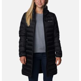 Columbia Damen Daunenmantel "Lake 22 II Down Long Hooded Jacket", schwarz, Gr. S, Obermaterial: 100% Polyester. Futter: 100% Polyester. Wattierung: