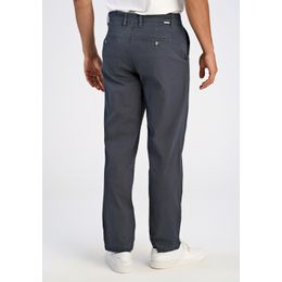 LINDBERGH Herren Chinos "Chinos Relaxed Loose Fit", grau, Gr. 40, unifarben, Obermaterial: 98% Baumwolle, 2% Elasthan, Hosen