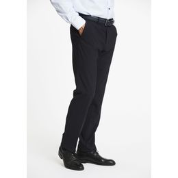 LINDBERGH Herren Anzughose "Anzughose Modern Fit", blau, Gr. 28, unifarben, Obermaterial: 58% Wolle, 38% Polyamid, 4% Elasthan, Hosen