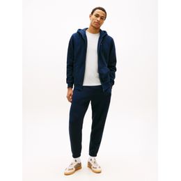 Tommy Jeans Herren Jogginganzug "TJM REGULAR FLAG"schwarz night navy, Gr. XL, bestickt, unifarben, Sweatware, Obermaterial: 80% Baumwolle, 20%