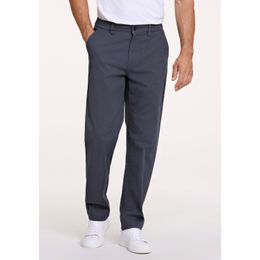 LINDBERGH Herren Chinos "Chino Relaxed Fit", blau, Gr. XL, Obermaterial: 98% Baumwolle, 2% Elasthan, Hosen