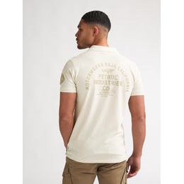 Herren Poloshirt "Men Polo Short Sleeve"seashell, Gr. XXXL, PETROL INDUSTRIES, bestickt, Jersey, Obermaterial: 100% Baumwolle, Shirts, mit Logo