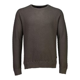 LINDBERGH Damen Strickpullover "Strickpullover Relaxed Fit"dk army, Gr. XXL, Obermaterial: 100% Baumwolle, Pullover