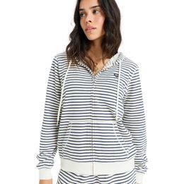 Sweatshirt Roxy "Perfect Stripe", Herren, Gr. L, mood indigo small stripe, Obermaterial: 60% Walkfrottier, 40% Microfaser;, Sweatshirts Sweatshirt