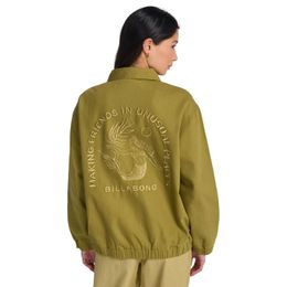 Billabong Damen Outdoorjacke "Chill Time", gr&uuml;n, Gr. L, Obermaterial: 100% Baumwolle., Jacken