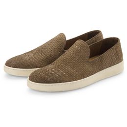 Pawelk's Pawelk&rsquo;s Herren-Slipper geflochten
