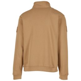Brandit Herren Sweater "Brandit Tactical Sweat Troyer"camel, Gr. XXL, unifarben, 100% Polyacryl, Sweatshirts