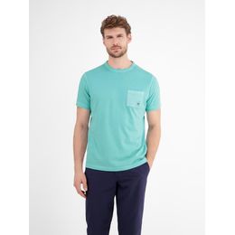 Lerros Herren T-Shirt "T-Shirt mit Brusttasche"coastal blau, Gr. XL, 100% Baumwolle, Shirts