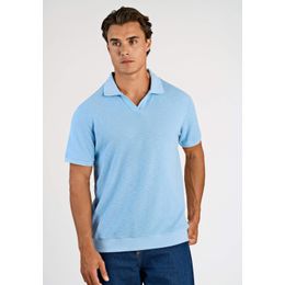 LINDBERGH Herren Poloshirt "Poloshirt Comfort Fit"lt blau, Gr. XXL, unifarben, Obermaterial: 100% Baumwolle, Shirts