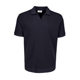 LINDBERGH Herren Poloshirt "Poloshirt Comfort Fit", schwarz, Gr. L, unifarben, Obermaterial: 100% Baumwolle, Shirts