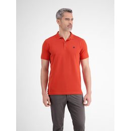 Lerros Herren Poloshirt "Basic Poloshirt f&uuml;r Herren, unifarben"scandinavian rot, Gr. XL, 100% Baumwolle, Shirts