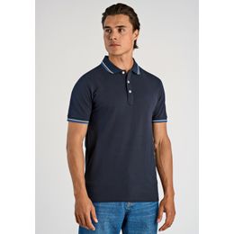 LINDBERGH Herren Poloshirt "Poloshirt Relaxed Fit", blau, Gr. L, unifarben, Obermaterial: 100% Baumwolle, Shirts