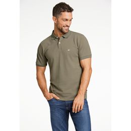 LINDBERGH Herren Poloshirt "Poloshirt Relaxed Fit", gr&uuml;n, Gr. M, unifarben, Obermaterial: 100% Baumwolle, Shirts