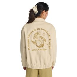 Billabong Damen Outdoorjacke "Chill Time", beige, Gr. XS, Obermaterial: 100% Baumwolle., Jacken