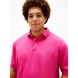 Tommy Hilfiger Big & Tall Herren Poloshirt "1985 - REGULAR"eccentric magenta, Gr. XXL, TOMMY HILFIGER BIG & TALL, unifarben, Jersey, Obermaterial: 96% Baumwolle, 4% Elasthan,