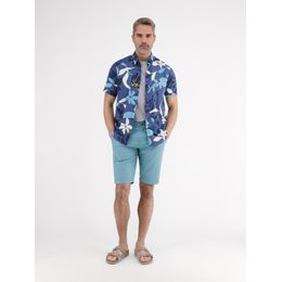 Lerros Herren Chinoshorts "Chino-Bermuda mit Leinenanteil", blau, Gr. 38, 74% Baumwolle, 26% Leinen, Hosen