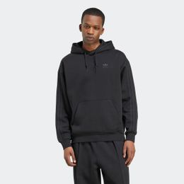 Herren Kapuzensweatshirt "BAGGY HOODIE", schwarz, Gr. S, adidas originals, Obermaterial: 70% Baumwolle, 30% Polyester, Sweatshirts