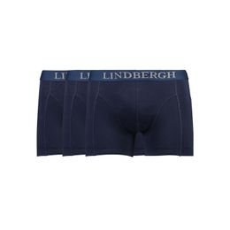 LINDBERGH Herren Boxershorts "Unterhose", Gr. M, blau, Obermaterial: 95% Baumwolle, 5% Elasthan, Unterhosen