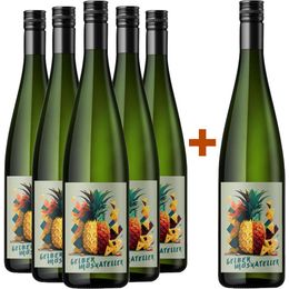 WEINCROWD 5+1 Paket Gelber Muskateller 2025 S&uuml;&szlig; - Rheinhessen &ndash; Probierpaket Qualit&auml;tswein