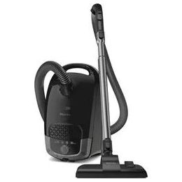 Miele Bodenstaubsauger "Guard S1, Nachfolger Classic C1 PowerLine, ComfortFit", schwarz (obsidianschwarz), B:42,5cm H:23cm T:24,5cm, Bodenstaubsauger, AirClean Filter, 10 m Aktionsradius, kompaktes Design