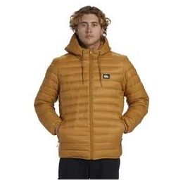 Outdoorjacke Quiksilver "Scaly 2024", Herren, Gr. S, braun (bone braun), Obermaterial: 100% Nylon;, Jacken Outdoorjacke