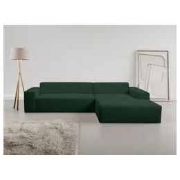 Ecksofa WERK2 "Zeus-XL, B/T: 311/210 cm, Mega-Sofa mit gro&szlig;er Sitztiefe, modern", gr&uuml;n (moosgr&uuml;n), B:311cm H:70cm T:210cm, 90% Polyester, 10% Nylon, Sofas, Ecksofa, Curvy Trend Garnitur mit urbaner Optik, bequem, Big-Sofa, L-Form