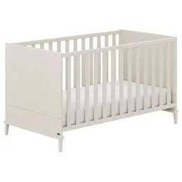 Babybett YUNY BY PAIDI "SISTER LOU in Beige", beige (cashmere, beige), H:82cm L:147cm T:78cm, Holzwerkstoff, Babybetten, Babybett, Gitterbett h&ouml;henverstellbar, Kinderbett