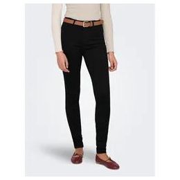 High-waist-Jeans Only "ONLROYA &ndash; Skinny-Jeans mit hohem Bund und Stretchkomfort", Damen, Gr. XS (34), L&auml;nge 34, schwarz, Denim/Jeans, Obermaterial: 69% Baumwolle, 29% Polyester, 2% Elasthan, unifarben, skinny fit, Jeans High-Waist-Jeans, unifarben, modisch, skinny fit, Baumwollmischung