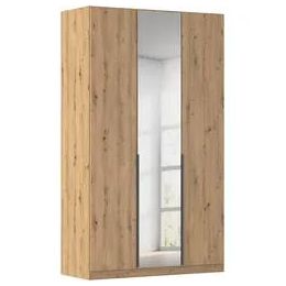 Dreht&uuml;renschrank OTTO HOME "Kleiderschrank Schrank Garderobe AGORDO mit Dekor- oder Hochglanzfront", braun (eiche artisan), B:136cm H:210cm T:54cm, Holzwerkstoff, Schr&auml;nke, Dreht&uuml;renschrank, durchdachte Innenausstattung, in 8 Breiten und 2 H&ouml;hen MADE IN GERMANY, Topseller