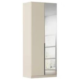 Dreht&uuml;renschrank OTTO HOME "Kleiderschrank Schrank Garderobe AGORDO mit Dekor- oder Hochglanzfront", beige (beige (champagner)), B:91cm H:229cm T:54cm, Holzwerkstoff, Schr&auml;nke, Dreht&uuml;renschrank, durchdachte Innenausstattung, in 8 Breiten und 2 H&ouml;hen MADE IN GERMANY, Topseller