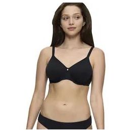 Minimizer-BH Triumph "Body Make-Up Essentials", Damen, Gr. 80, Cup E, schwarz, Microtouch, Obermaterial: 66% Polyester, 25% Polyamid, 9% Elasthan, Basic, BHs Minimizer-BH, reduziert optisch um eine Cup-Gr&ouml;&szlig;e, seidig weich, Microfaser