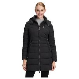 Steppjacke Gil Bret "Damen mit abnehmbarer Kapuze", Damen, Gr. 36, schwarz, Obermaterial: 100% Polyamid; Besatz: 85% Polyester, 15% Polyurethan; Besatz2: 100% Polyester; Besatz3: 92% Polyester, 8% Elasthan, tailliert, Jacken Steppjacke