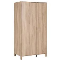 Kleiderschrank GAMI "CALYPSO SCHRANKE 2 T&Uuml;REN", eiche bocage nachbildung, B:101cm H:194cm T:60cm, Holzwerkstoff, Schr&auml;nke, Kleiderschrank, Praktischer und ausgestatteter Kleiderschrank zum Verstauen von allem.