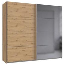 Schwebet&uuml;renschrank wimex "Ernie Kleiderschrank mit Spiegel, Made in Germany TOPSELLER", artisaneiche, B:225cm H:210cm T:65cm, Schr&auml;nke, Schwebet&uuml;renschrank, Schlafzimmerschrank in verschiedenen Breiten
