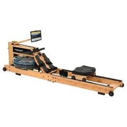 Ruderger&auml;t Christopeit Sport "Wasserruderger&auml;t Colorado", holzfarben, schwarz, Ruderger&auml;te, ohne Unterlegmatte, Rudermaschine, klappbar, B:52cm H:49cm L:196cm