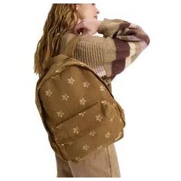 Tagesrucksack Roxy "Feeling Emby", Damen, woodsmoke, Kunstfaser, Rucks&auml;cke