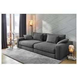 Jockenh&ouml;fer Big-Sofa JOCKENH&Ouml;FER GRUPPE "Milano XXL, B: 290 cm", grau, B:290cm T:135cm, Korpus: 100% Polyester;Kissen: 100% Polyester, Sofas, Big-Sofa, mit Zierkissen, Relaxfl&auml;che 120x240 cm, Federkern