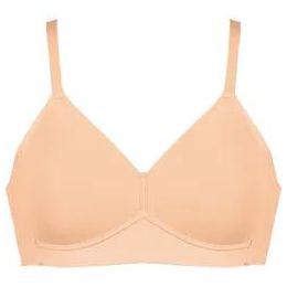 Soft-BH Naturana "Smoothing", Damen, Gr. 95, Cup A, sunset, Microtouch, Obermaterial: 75% Polyamid, 25% Elasthan. Futter: 100% Polyester. Miedereinsatz: 84% Polyester, 16% Elasthan, Basic, bequem, BHs Soft-BH, flache nahtlose Abschl&uuml;sse, breites Unterbrustband, ohne B&uuml;gel, basic