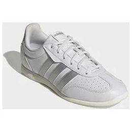 Sneaker Adidas SPORTSWEAR "BARREDA LO", Herren, Gr. 37, crystal wei&szlig;, silber metallic, sanftes wei&szlig;, Synthetik, Schuhe Sneaker