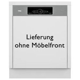 Beko teilintegrierbarer Geschirrsp&uuml;ler "BDSN36550XP", Energieeffizienz: B (A-G), wei&szlig;, neutral, B:59,8cm H:81,8cm T:57cm, Geschirrsp&uuml;ler