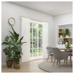 Neutex for you! Schiebegardine NEUTEX FOR YOU "RAYA", wei&szlig;, B:60cm H:245cm, Polyester, Gardinen, Grafische Linienstruktur