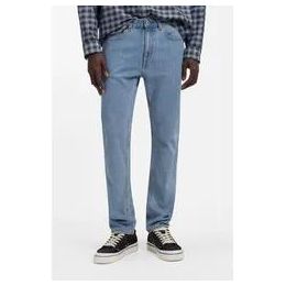 HUGO BOSS Slim-fit-Jeans HUGO BLUE "Ash", Herren, Gr. 33, L&auml;nge 32, bright blau437, Denim/Jeans, Obermaterial: 99% Baumwolle, 1% Elasthan, unifarben, slim fit lang, Jeans Slim-fit-Jeans, mit Stone-washed- Finish