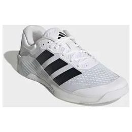 Trainingsschuh Adidas PERFORMANCE "DROPSET 4", Herren, Gr. 44, cloud wei&szlig;, core schwarz, lucid rot, Synthetik, Textil, Schuhe, Topseller