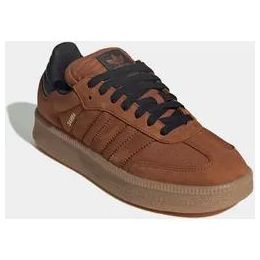 Sneaker Adidas ORIGINALS "SAMBA XLG", Herren, Gr. 45, dusky bronze, dusky bronze, gum4, Leder, Textil, Schuhe Sneaker