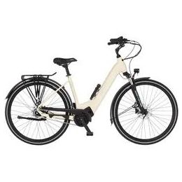 E-Bike Fischer FAHRRAD "CITA 6.8I 711" Gr. 43, creme, Elektrofahrr&auml;der, 43cm, 28 Zoll (71,12cm)